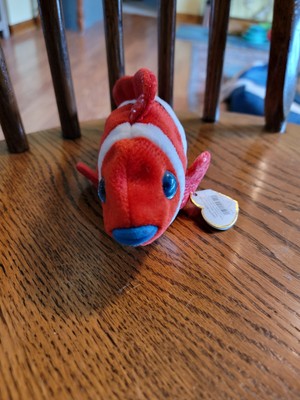 TY JESTER the CLOWNFISH BEANIE BABY - with Swing TAG 8" long | eBay
