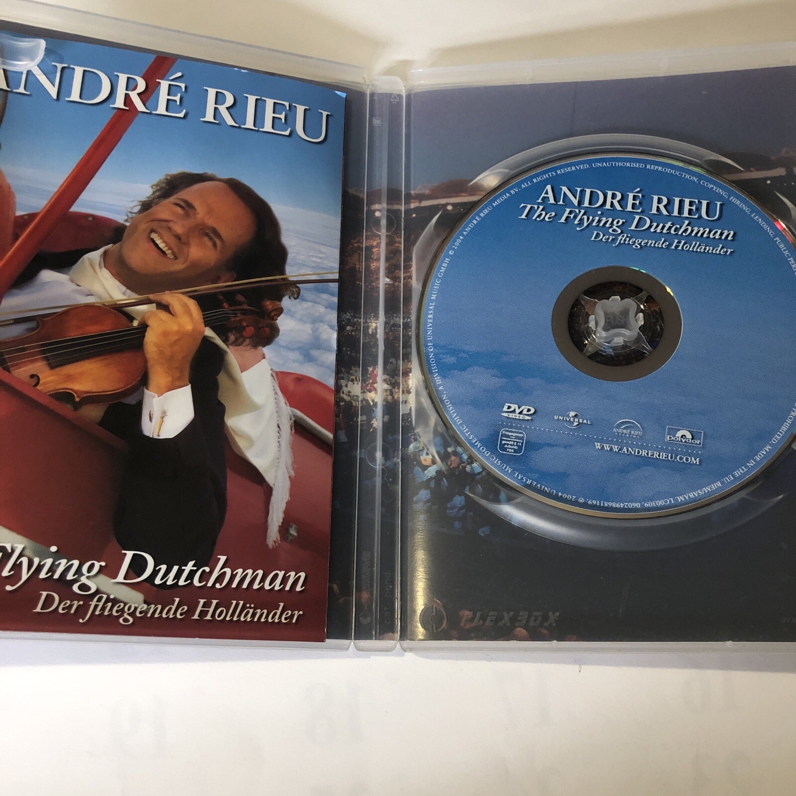 Flying Dutchman by André Rieu (DVD, 2004) Music Region 0 FREE POST ...