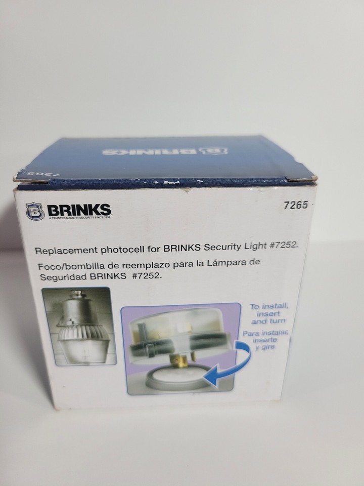 Brinks Security Light Replacement Photo Cell Sensor Dusk to Dawn | eBay