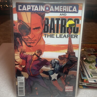 CAPTAIN AMERICA AND BATROC THE LEAPER #1 One-Shot (2011) MARVEL COMICS ...