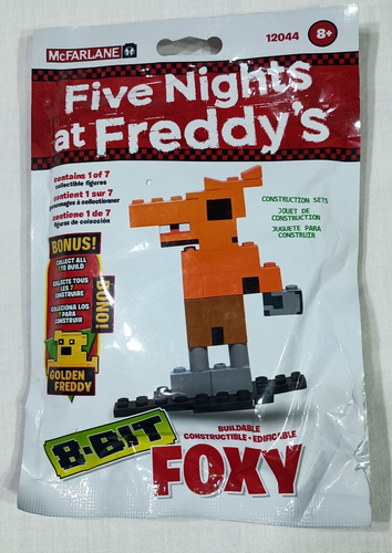 2016 NIP McFarlane Five Nights at Freddy's 8-Bit Foxy 12044 FNAF Foxy ...