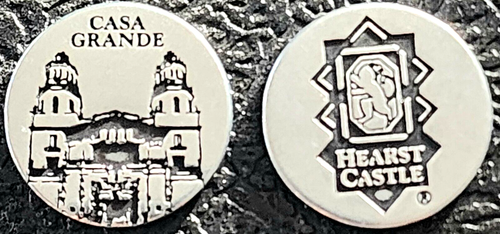 HEARST CASTLE - CASA GRANDE CASTLE - NATIONAL PARK TYPE TOKEN - CA | eBay
