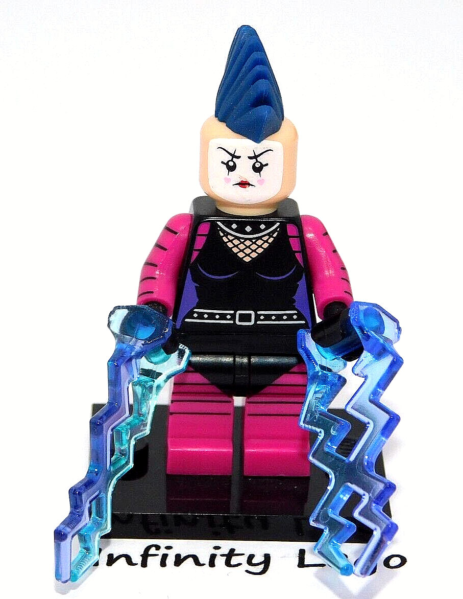 LEGO Mime Minifigure The Batman Movie Series 1 Punk Man (71017) | eBay
