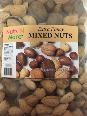 In Shell Mixed Nuts - 3 lb- extra fancy with brazil - NUTS N MORE | eBay