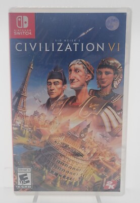 Sid Meier's Civilization VI (Nintendo Switch) SEALED MINOR TEAR ...