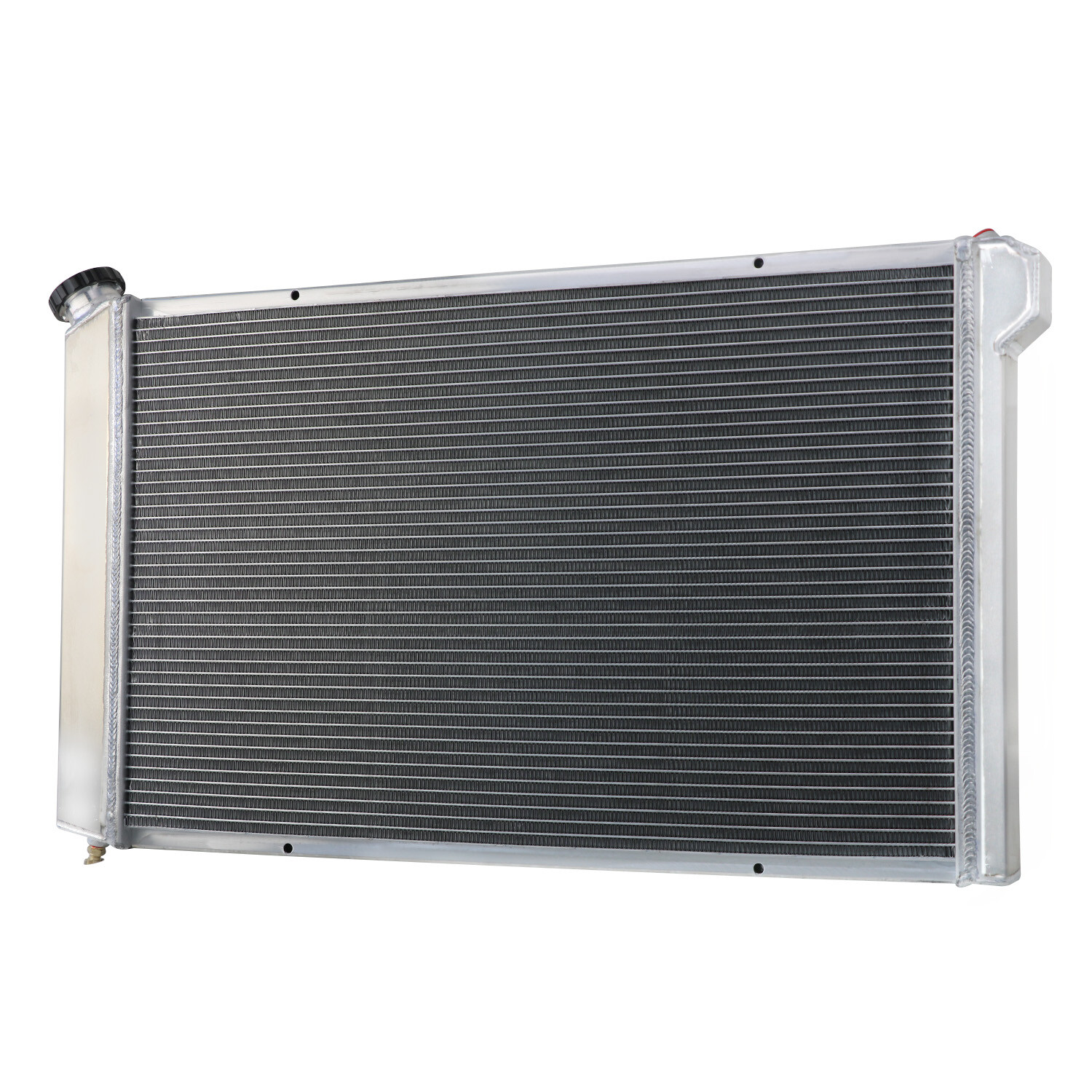 For 73-76 Chevy Corvette Stingray C3 5.7/7.4L Radiator 3-Row+Shroud ...