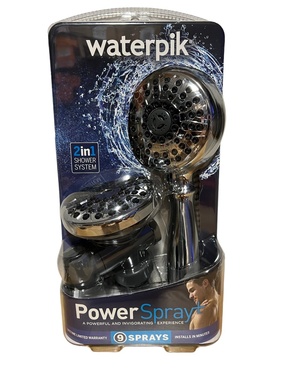Waterpik Power Spray Shower Heads Ebay