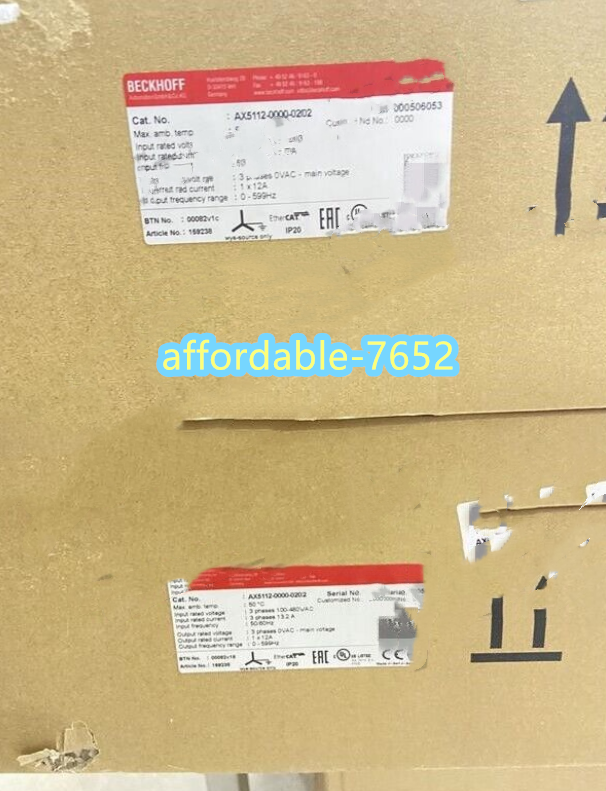 AX5112-0000-0202 beckhoff Servo driver AX5112-0000-0202 Brand New Fast ...