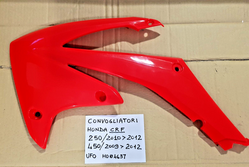 CONVOGLIATORI RADIATORI PER HONDA CRF 250/10-12 CRF 450/09-12 (UFO ...