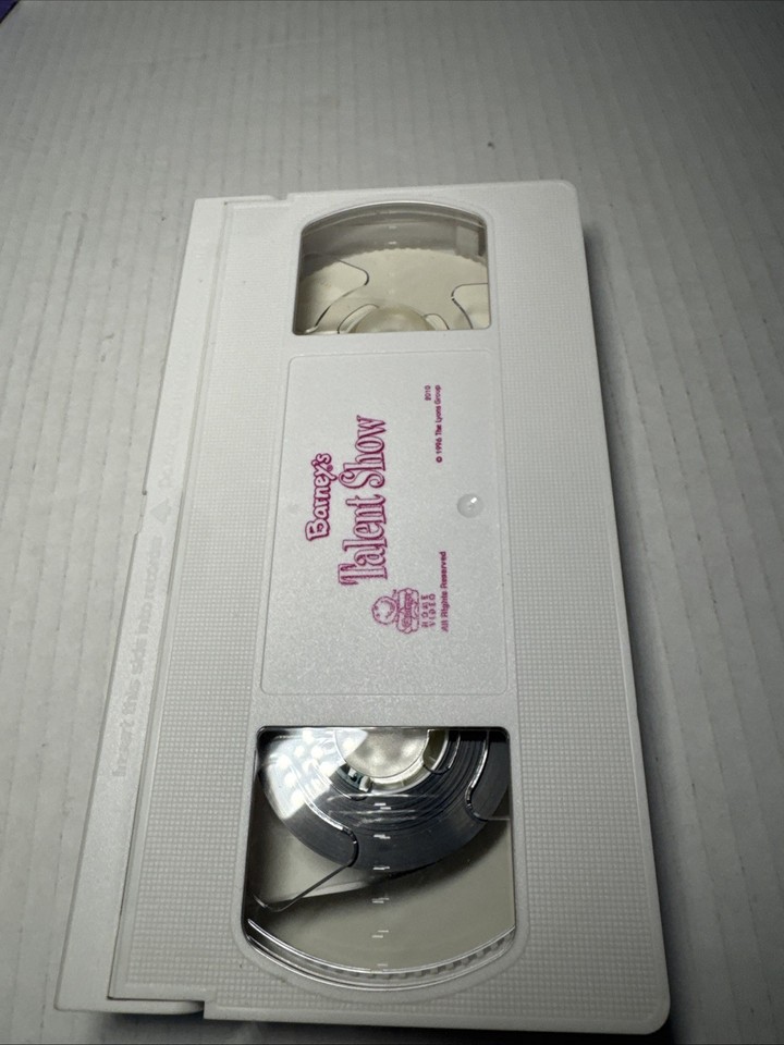 Barney’s Talent Show VHS Video Tape Home Classic Collection Movie TV ...