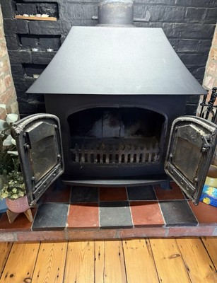 Villager A Large Wood-Burning Stove | eBay UK