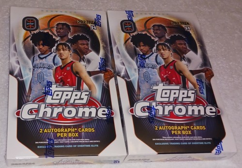 2023-24 Topps Chrome Overtime Elite OTE Basketball Hobby Boxes (New ...