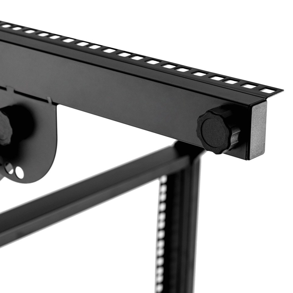 9U Rack Mount Mixer Case Stand Studio Equipment Cart Stage Amp DJ ...