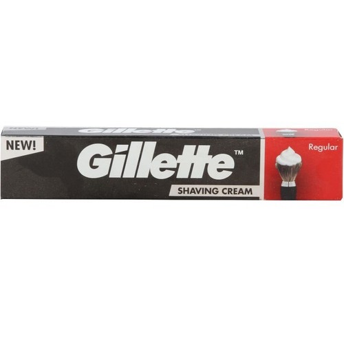 Gillette Rasage Crème - Standard, 30g Tube, Lisse Et Comfortableclean ...