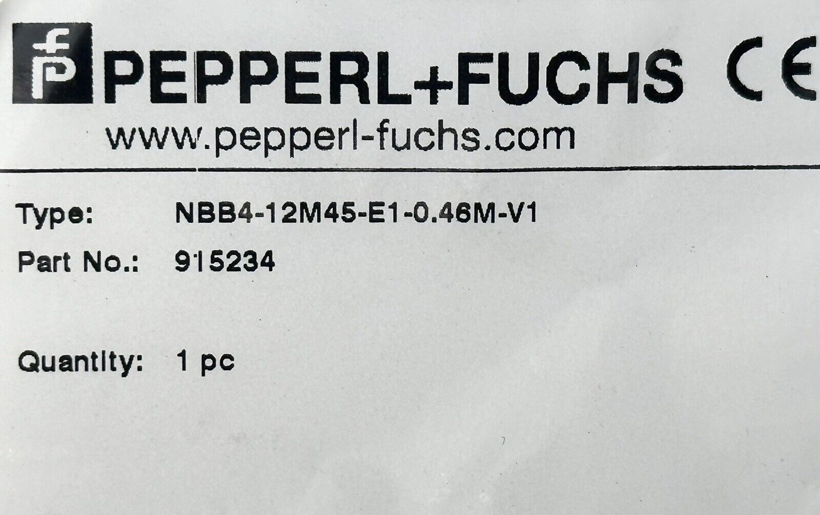 Pepperl Fuchs Nbb4 12m45 E1 0 46m V1 Proximity Switch Sensor Ebay