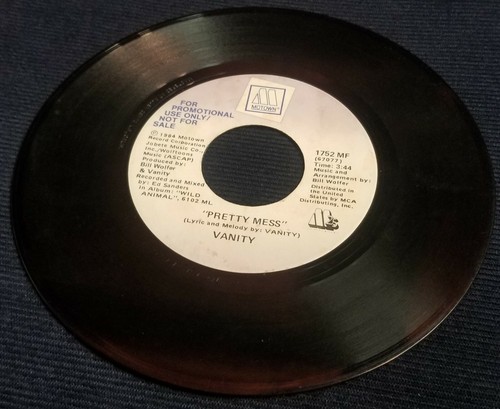 Vanity - Pretty Mess - Motown Records - 45 RPM Vinyl Record | eBay