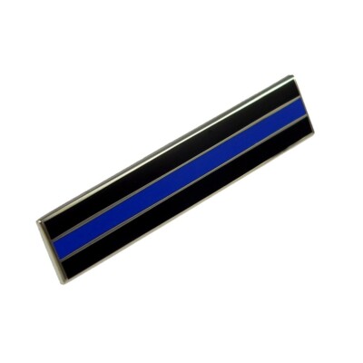 Thin Blue Line Police Citation Bar Mourning Merit Award Commendation ...