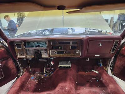 1980-1984 Olds Ninety Eight Dashboard Panel Dash Pad Maroon Genuine OEM ...