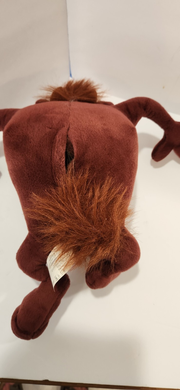 Vtg looney tunes Taz Tazmanian Devil stuffed animal plush large 14 ...