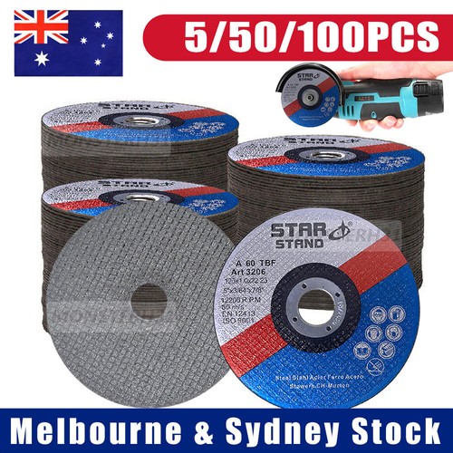 50/100PCS 125mm Cutting Disc Wheel Thin Angle Grinder Cut Off Metal ...
