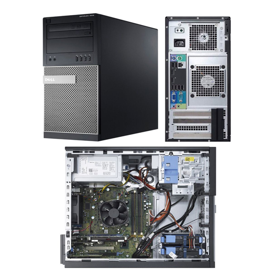 FCS Dell/HP Tower Computer PC Core i3 i5 i7 32GB RAM 2TB HDD/SSD ...