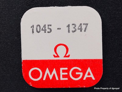 Vintage ORIGINAL OMEGA Upper Inca Balance Unit Part #1347 for Omega Cal ...