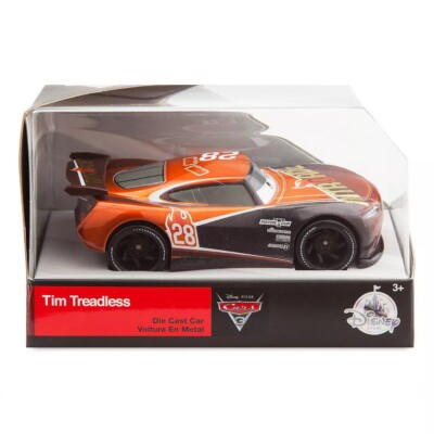Disney Store Cars 3 TIM TREADLESS Die Cast Car 1:43 Pixar | eBay