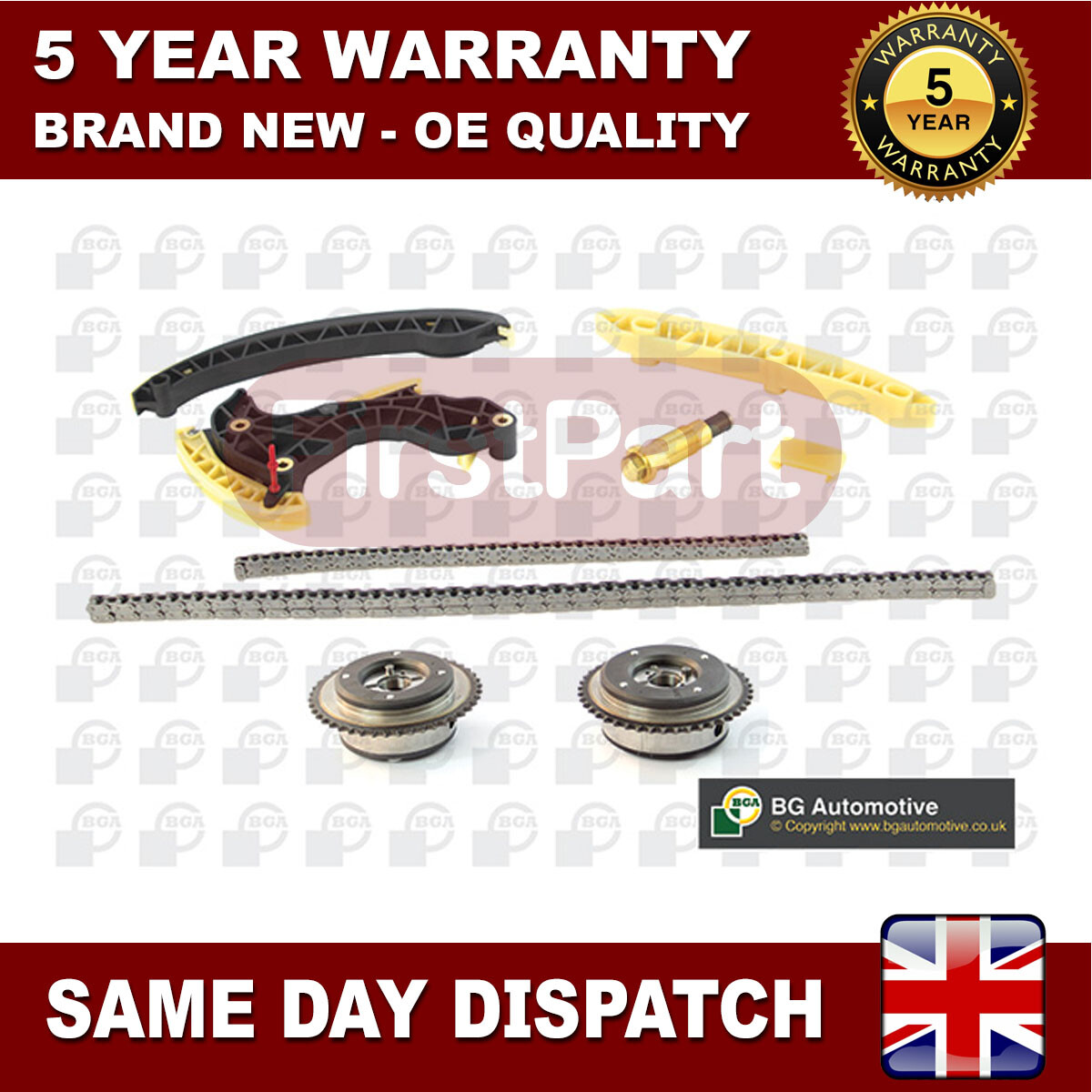 Fits C-Class SLK CLK 1.6 1.8 2.0 2.2 FirstPart Timing Chain Kit ...