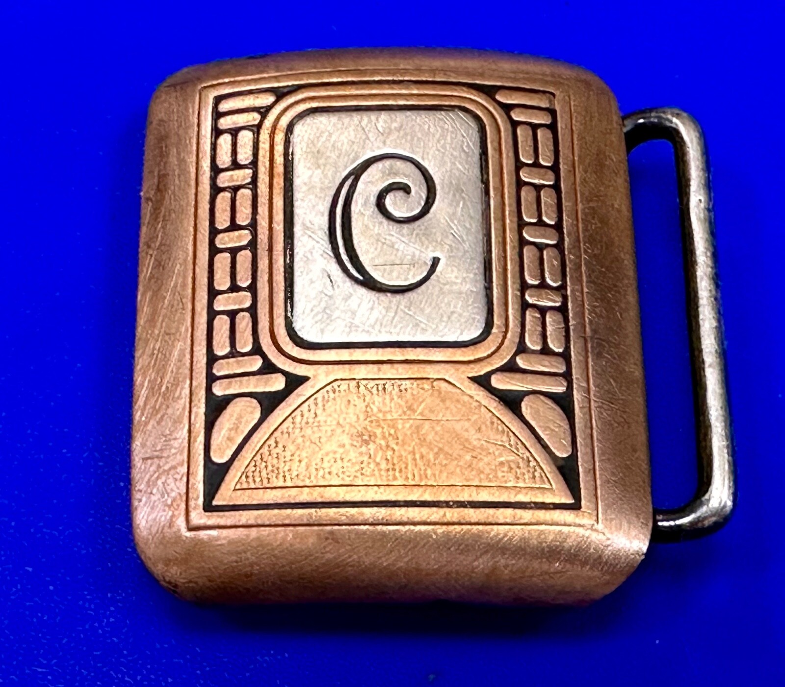 Vintage Hickok Bronze Initial Letter Monogram C Art D… - Gem