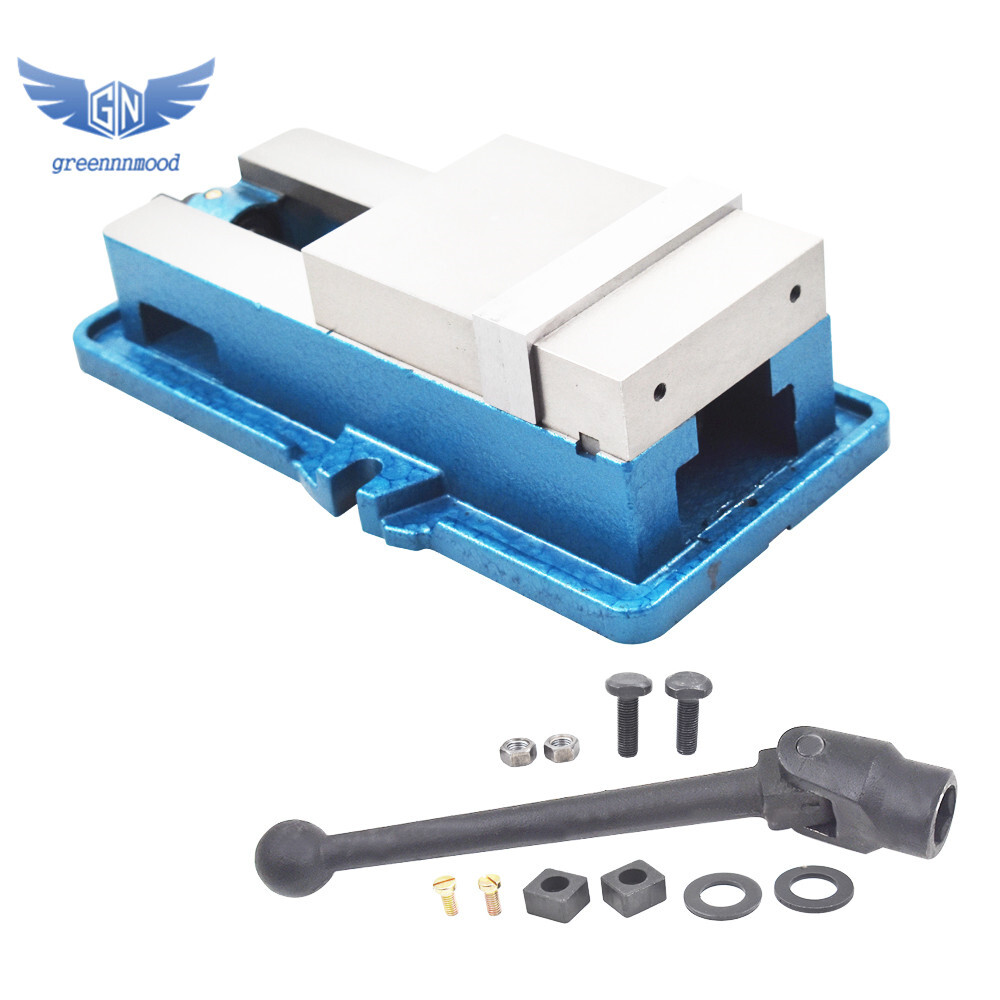 5" Lockdown CNC Milling Machine Vise Clamping Vice Precision Without ...