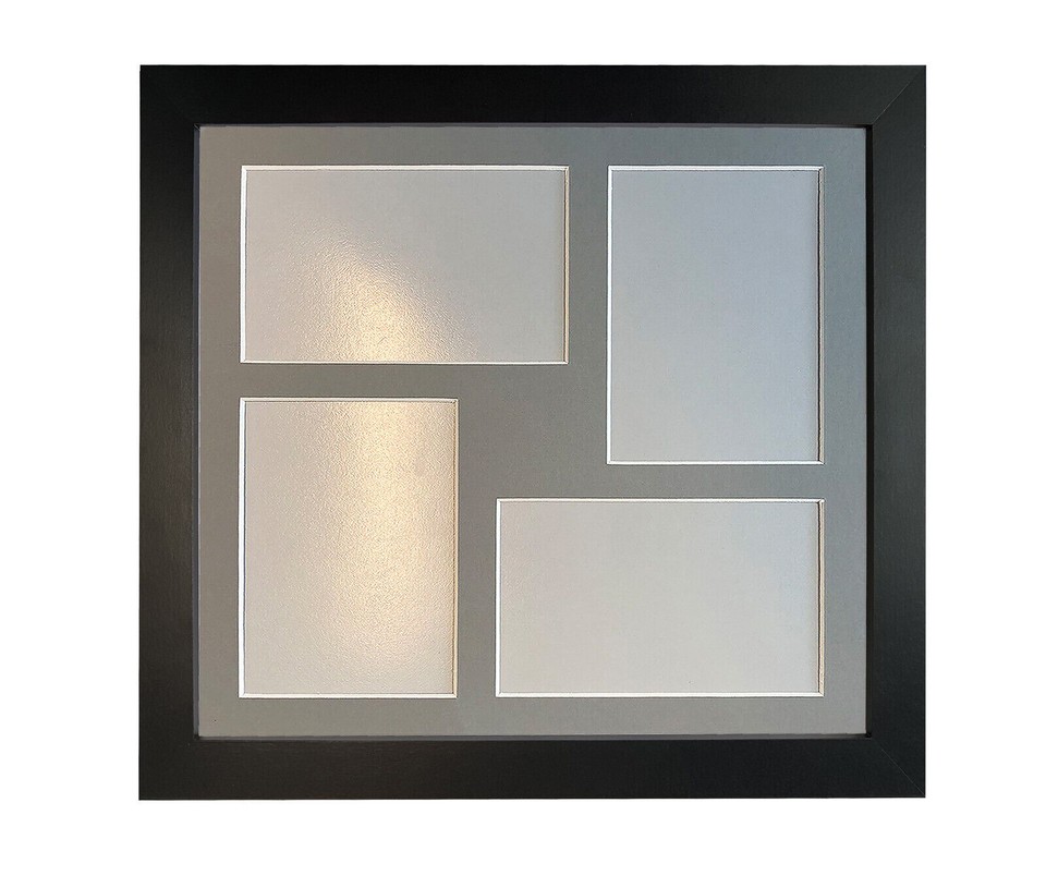 Multi Image Collage Photo Frames 30x30cm for 4 Images 6 x 4 Inch ...
