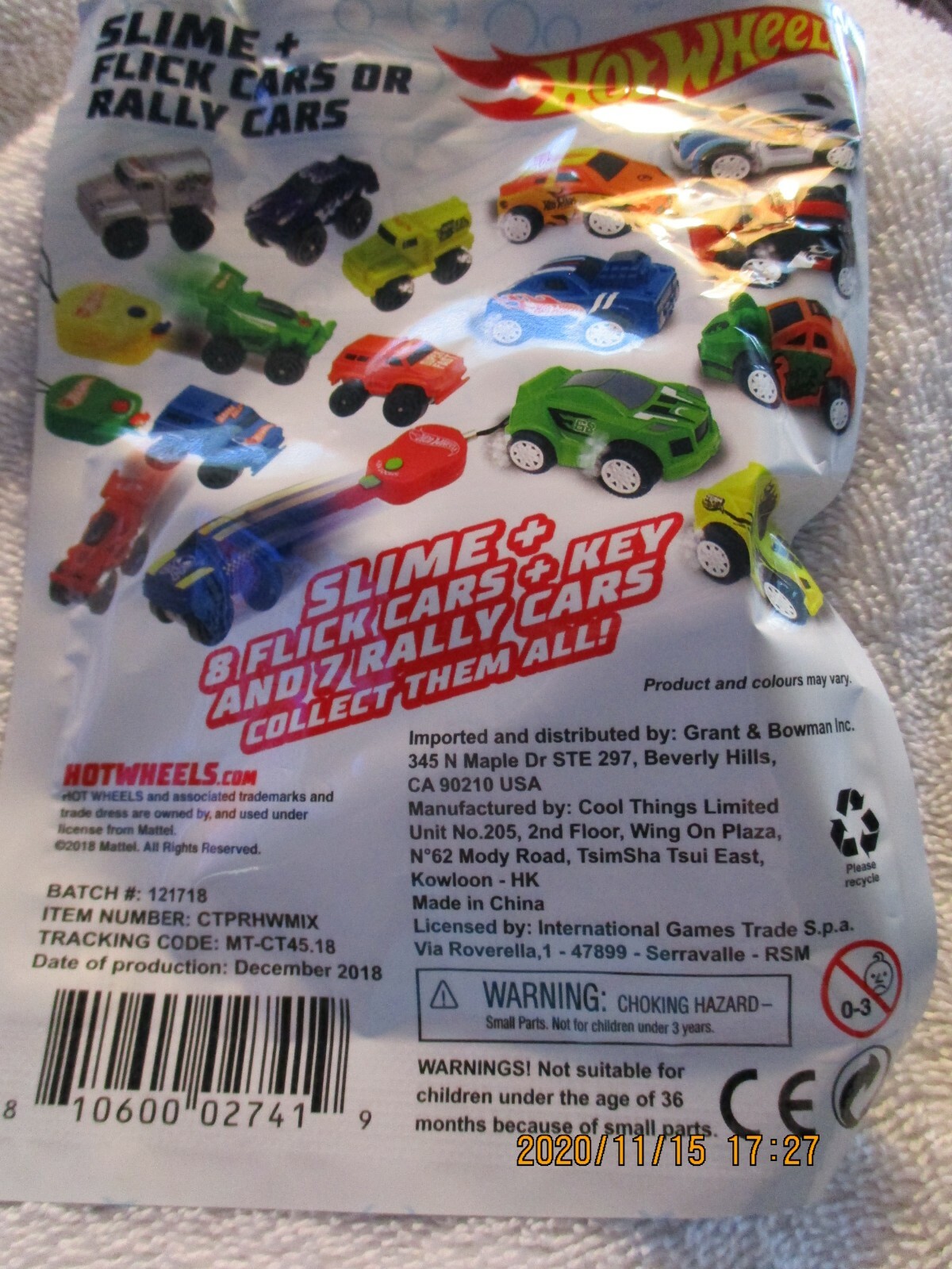 Hot Wheels Slime + Flick Cars or Rally Cars NEW Blind Bags LOT of 3 | eBay