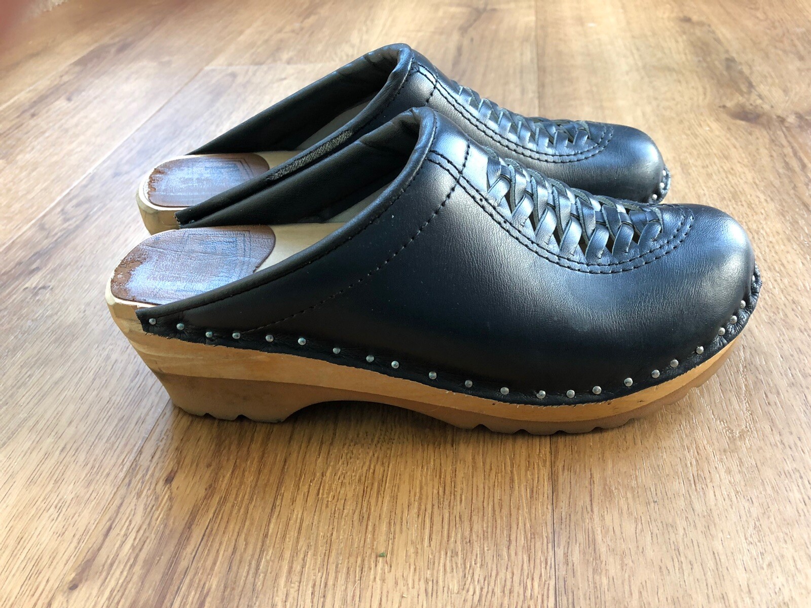 Troentorp Bastad Swedish Clogs Wright Style Cola Brow… - Gem