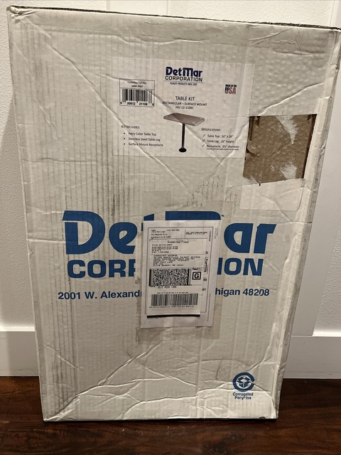 Detmar Table Kit Rect Surfa for sale online | eBay