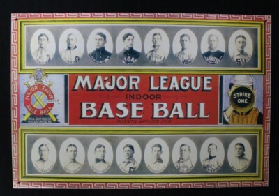 Major League Indoor Baseball Advertising Metal Sign 10x15 | eBay