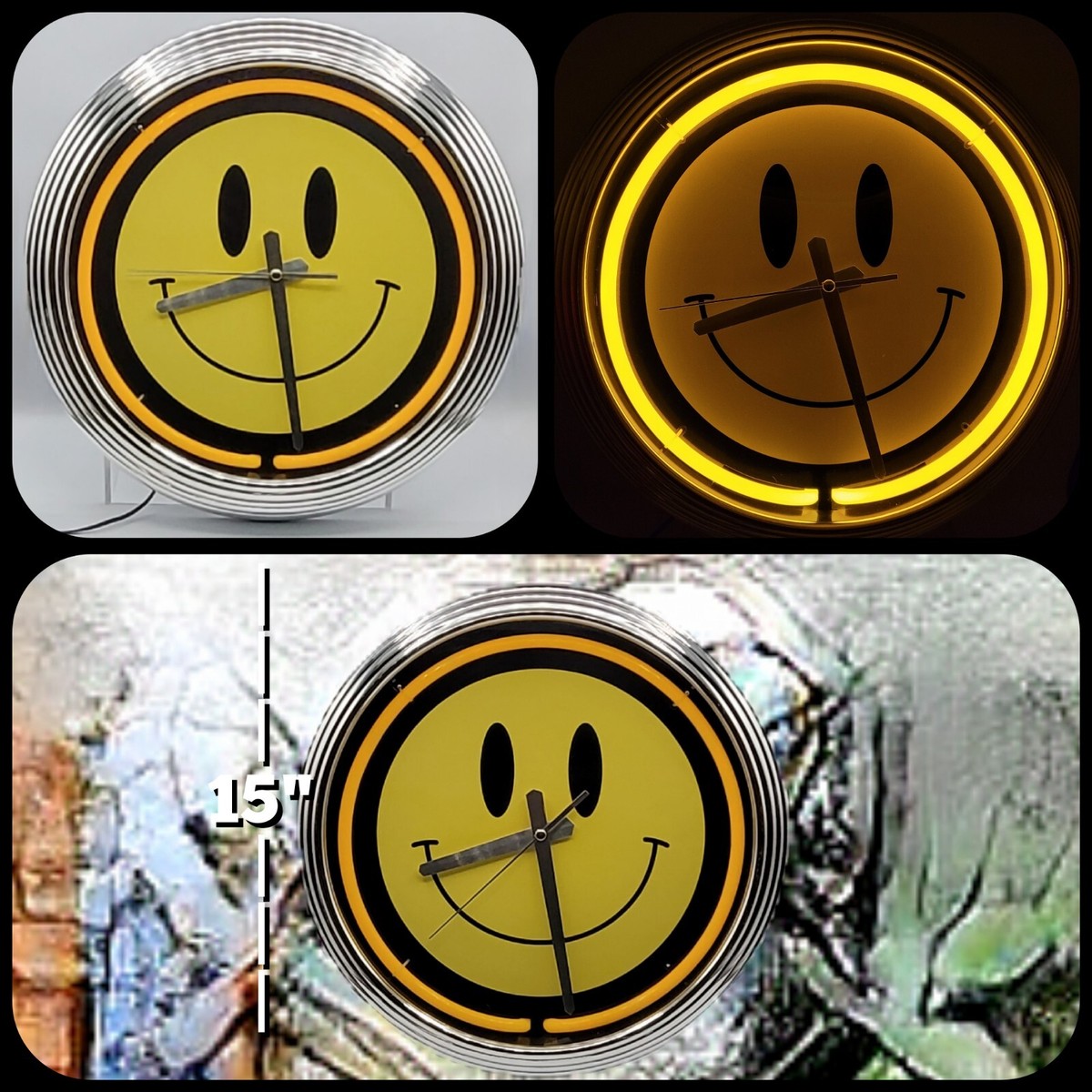 Smiley Clock Hd Wallpaper Smiley Faces Desktop Backgrounds Wallpaper
