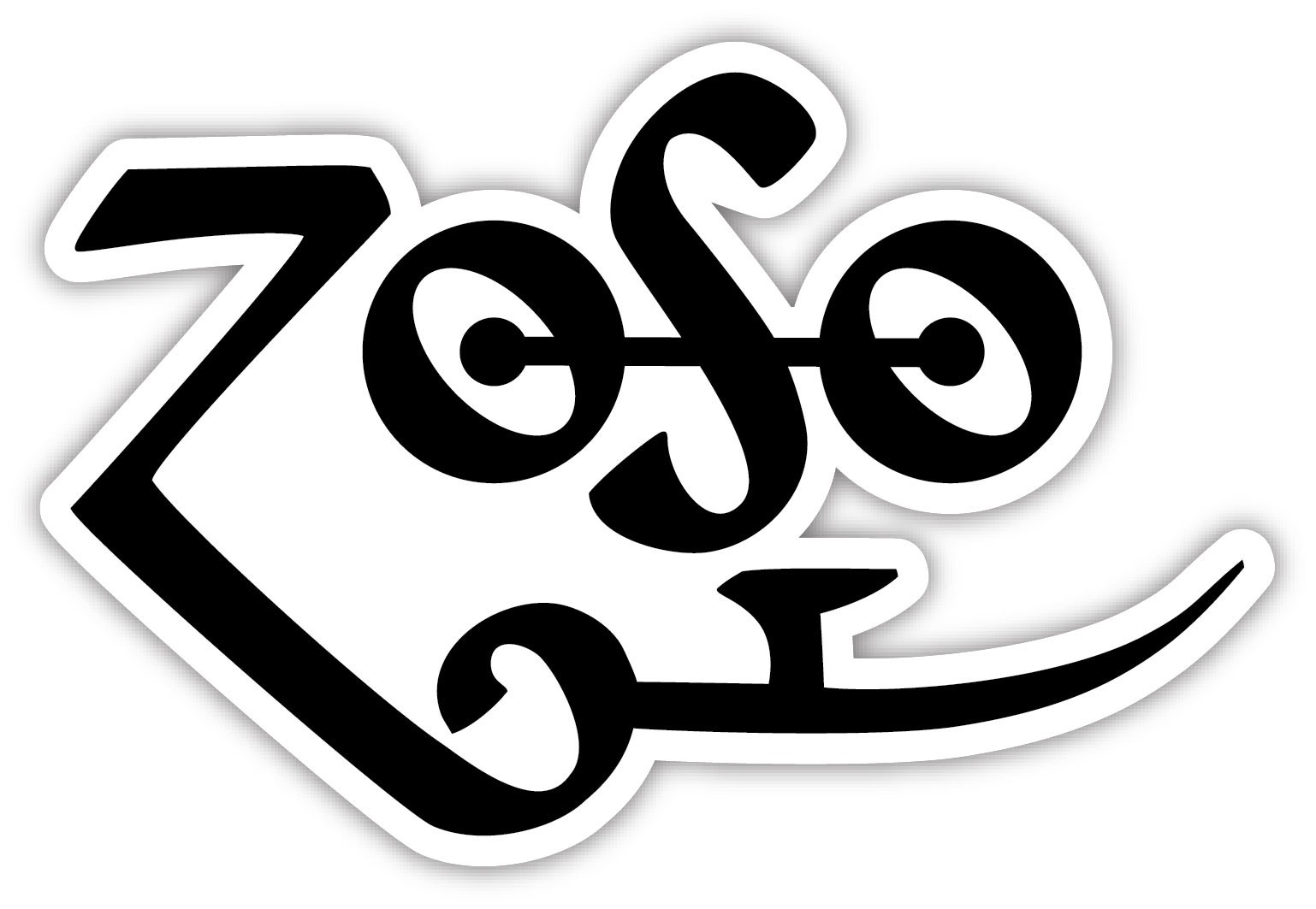 Led Zeppelin Sticker Decal *3 SIZES* Jimmy Page Vinyl Bumper Wall ZOSO ...