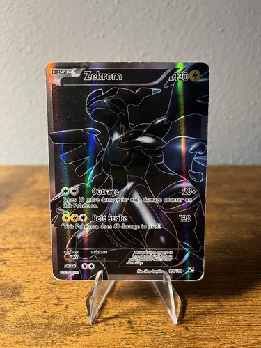 Zekrom Full Art 114/114 Black & White Holo Pokemon Card | eBay