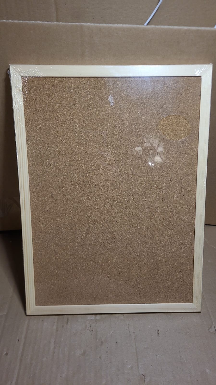 Cork Board - Notice memo Label Instructions Rules pin - 6 Push Pins ...