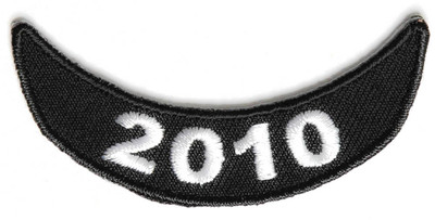2010 Lower Rocker Patch White- 2.5x1 inch - P4337 | eBay