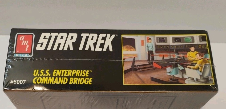RARE 1991 Star Trek U.S.S. Enterprise Command Bridge Model Kit AMT ...