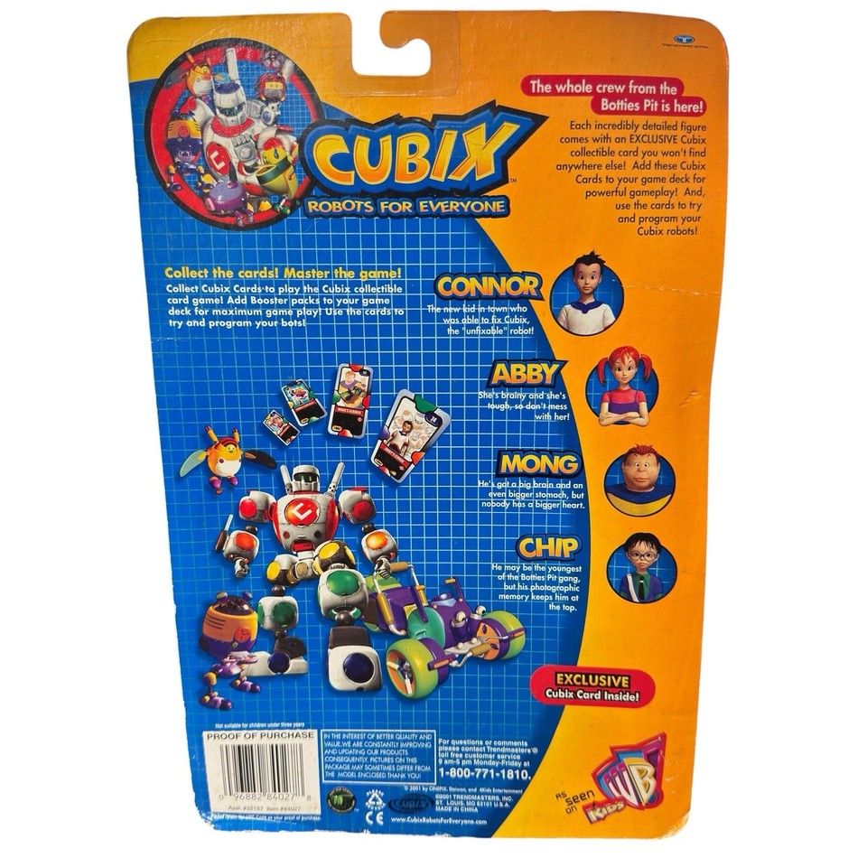 Cubix Robots for Everyone ABBY Action Figure Toy Human Kid Trendmasters | eBay