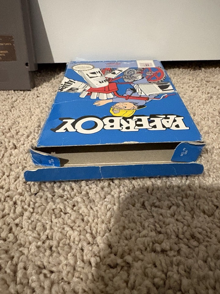 Paperboy NES CIB Read | eBay