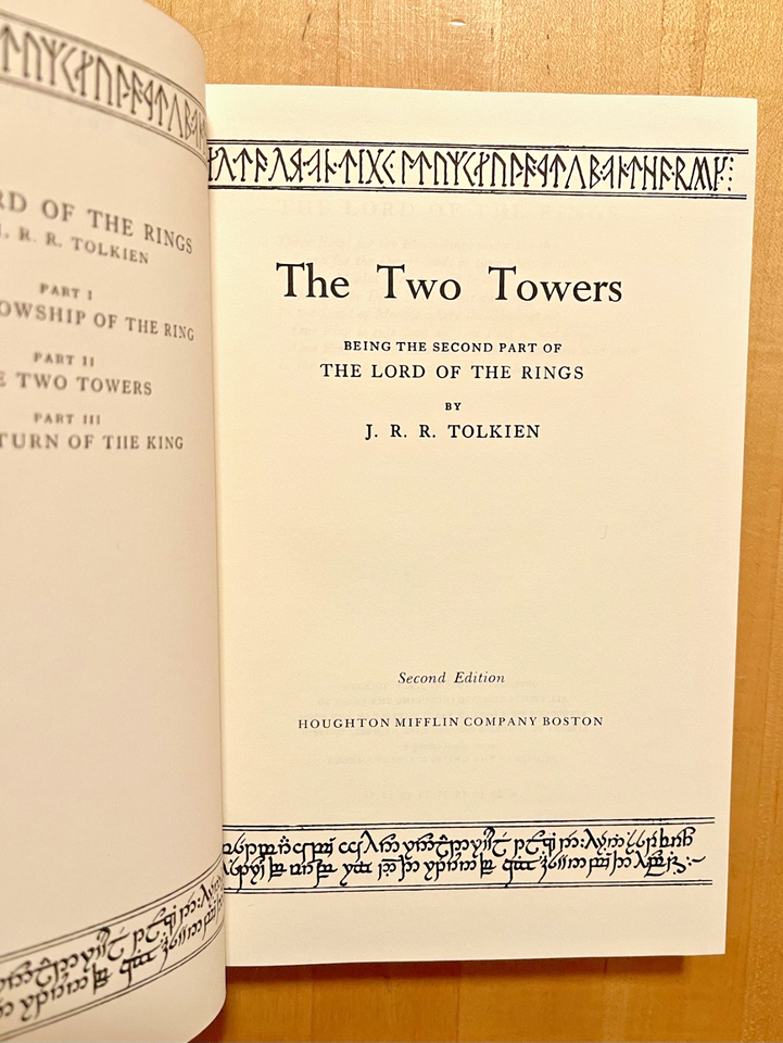 Lord of the Rings Trilogy - 2nd Ed © 1965 - Box Set 3 - Maps Intact ...