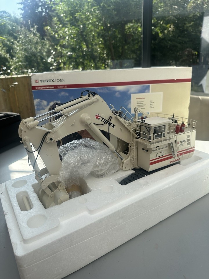 RH340 Backhoe And Faceshovel Pair Scale Mining Models 1/50 | eBay UK