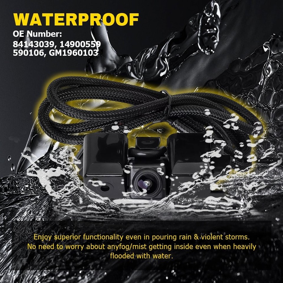 84143039 Rear View Backup Camera Fit For 2015-2021 Chevy Colorado & GMC ...