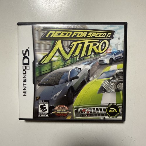 Need for Speed Nitro Nintendo DS Game Authentic Tested With Case | eBay