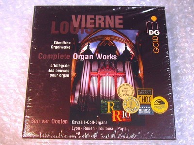 9 CD BOX Louis Vierne Complete Organ Works / Vierne Complete Organ ...