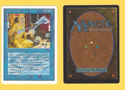 CONTROL MAGIC, NM CONDITION, MAGIC: THE GATHERING, MTG UNLIMITED SET | eBay