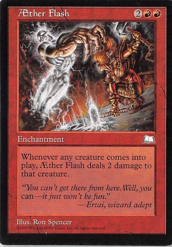 Aether Flash *Uncommon* Magic MtG x1 Weatherlight MP | eBay